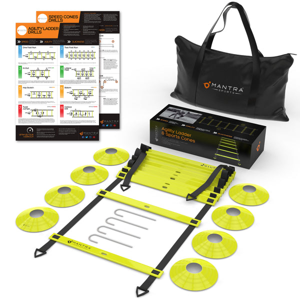 Agility Ladder - Speed Cones Training Set | Mantra Sports